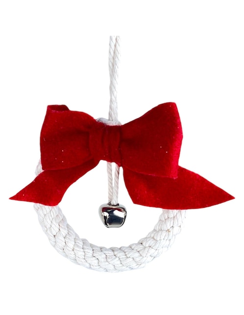 Ornamento corona navideña Christmas Spirit 1
